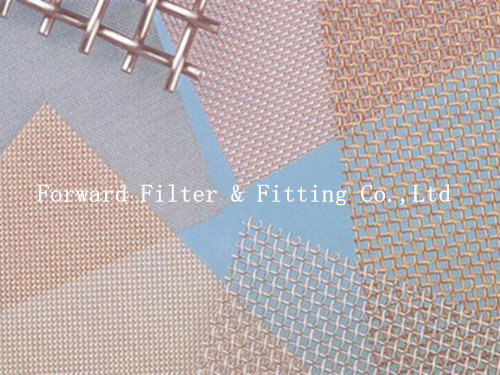 Diamond 0.3*0.5 Woven Metal Mesh Wire Braided Copper Networl Of Sound Insulationk
