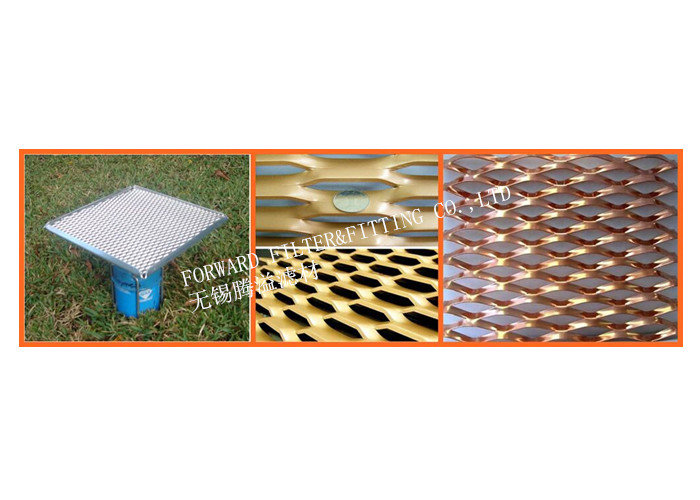 1000 * 2000 mm Decorative Perforated Sheet Metal Panels With 0.1-200mm Aperture