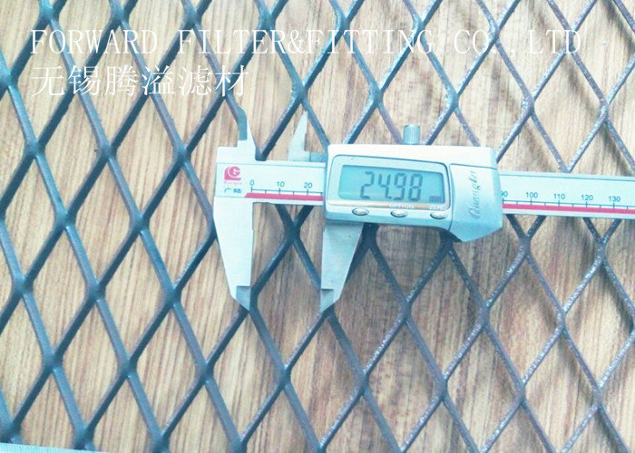 Protection Stretch Expanded Metal Mesh Carbon Steel / Ss304 For Filtration