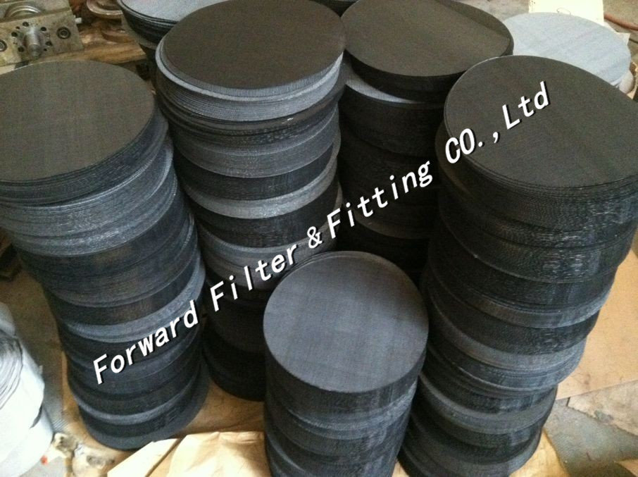 Package Edge Mesh / Disc Wire Mesh Filter For Architectural Filter