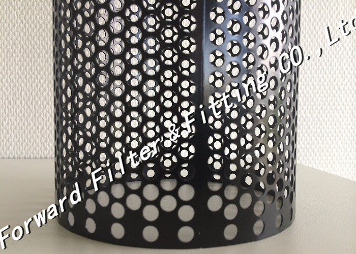 Stainless steel Center perforated metal pipe / Customize perforated steel tube
