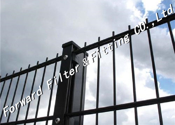 Welding Pvc Coated Mesh Fencing Oxidation Resisting For Large Area
