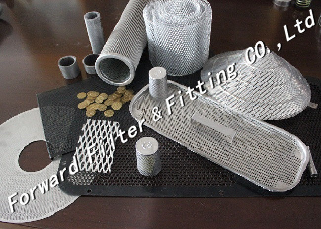 Industrial Lab Custom Wire Mesh Filter For Water / Oil / Gas Exhaust Pipe