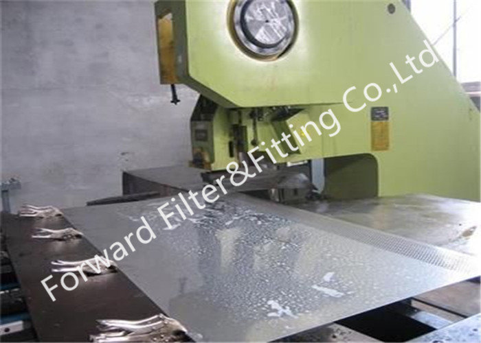 SUS304 / 316 / 3003-H14 / 5052-H32 Stainless Steel Square Hole Perforated Sheet Metal