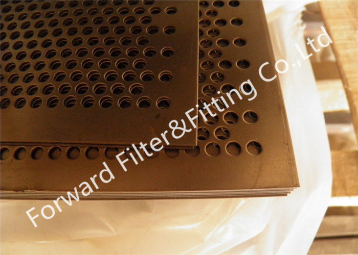Aperture Stainless Steel Perforated Sheet Square Hole Perforated Metal Plate