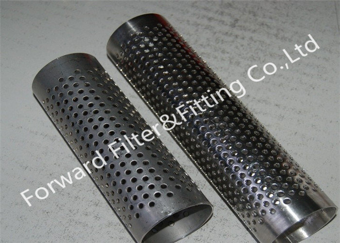 Stainless Steel Perforated Pipe For Drainage , Laying Drainage Pipe Perforated Pipe