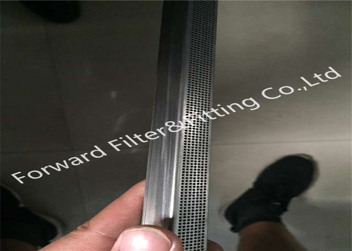 Perforated Metal Mesh Steel Square Tubing 0.8 mm - 100 mm Hole Diameter