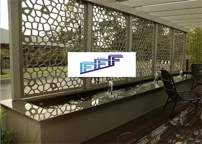Art Design Perforated Metal Sheet / Decorative Perforated Sheet Metal ISO9001