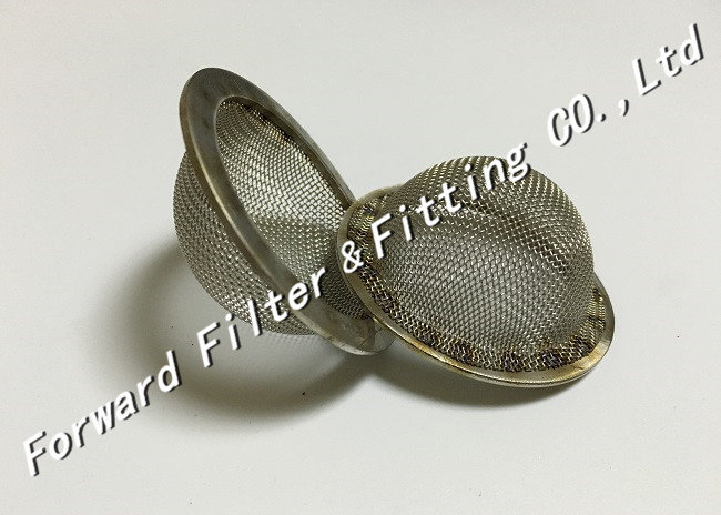 Stainless Steel Wire Mesh Filter For Noise Strainer / Sewage Water Exhaust Pipe