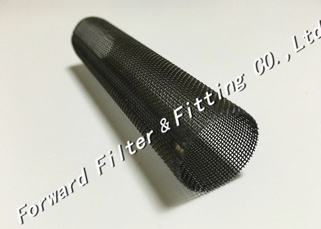 Epoxy Coated Wire Mesh Tube Stainless Steel Corrosion Resistance / Filter Elements