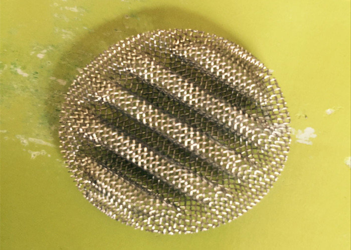 Customized Rectangular Stainless Steel SS304 Wire Mesh Tube Acid / Alkali Resistant