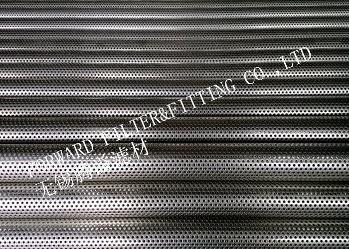SUS304 / SUS316 Stainless Steel Perforated Steel Pipe With Powder Coated