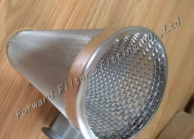 OEM Ss304 / Ss304L Stainless Steel Wire Mesh Filter Spiral Welded Perforated Metal Tube