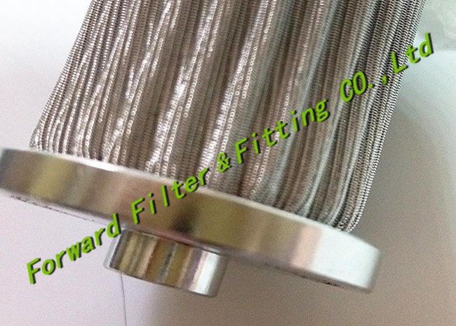 Multilayer Copper / Brass / Mild Steel Wire Mesh Filter High Temperature Resistant