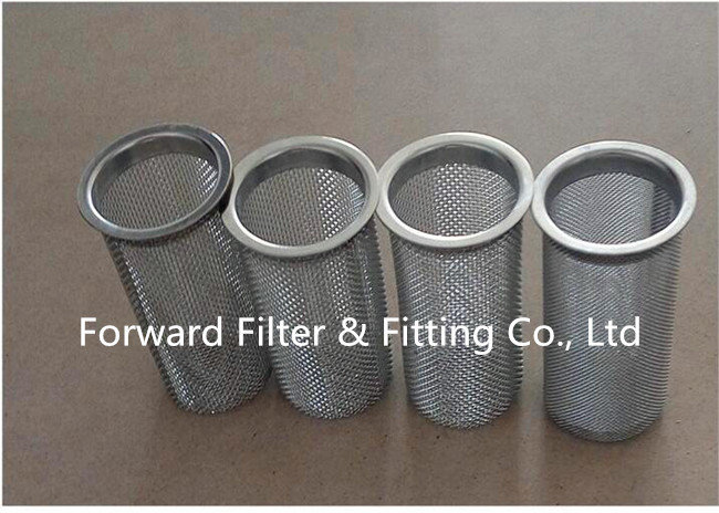 Stainless Steel Reel Flange Industrial Filter Cartridge , Package Edge Round Hole Ss Filter Cartridge