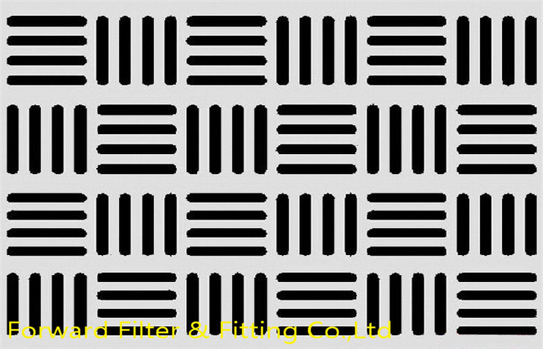 Wear Resistance 0.6-20mm Thickness Perforated Metal Sheet With Hole Pattern Options