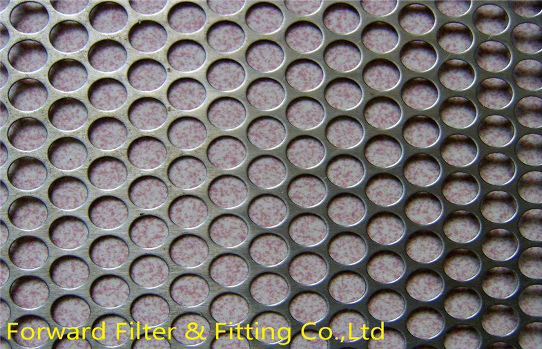 Stainless Steel Plate Perforated Metal Sheet With Regular Hexagon Hole / Bee Hole