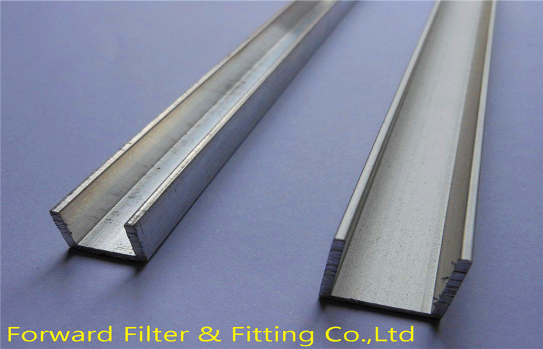 Galvanized Sheet Metal U Channel / Extruded Aluminum U Channel For Construction