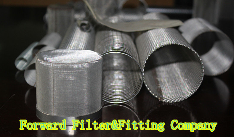 Hot Dipped Galvanized Wire Mesh Tube , Heavy Duty Architectural Wire Mesh Pipe