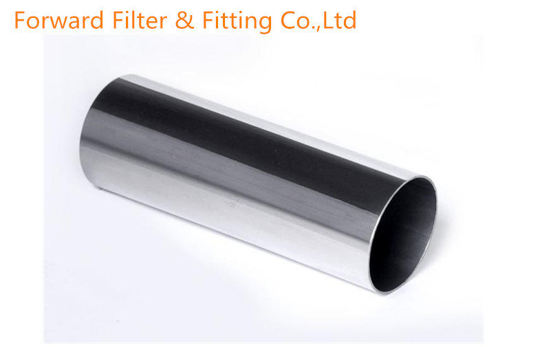 Straight Welded 3/8 5 Inch Stainless Steel Exhaust Pipe , 316l Stainless Steel Tubing