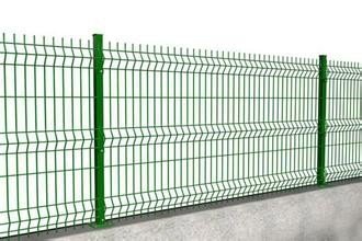 PVC Coating Welded Wire Mesh Pannel Fence For Protecting , Isolation