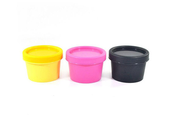 Empty PP Colorful Plastic Face Mask Jar 50g 100g 200g For Skincare Cream Packaging