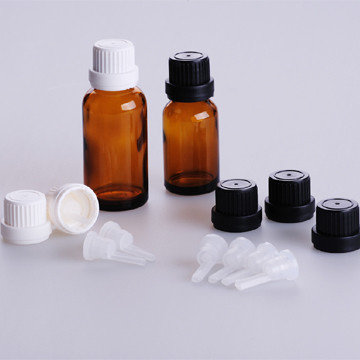 Blue Color 15ml Glass Dropper Bottles , Essential Oil Dropper Bottle Boston euro bottle