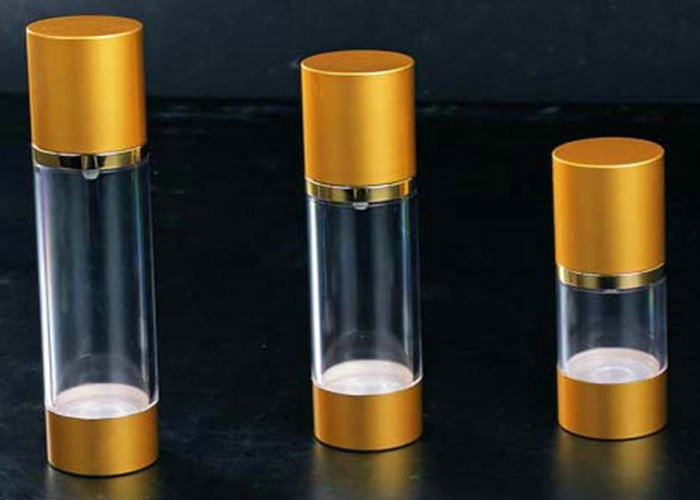 Cylinder 30ml, 50ml PP Airless Cosmetic Bottle for Cosmetic Packaging AM-ACP