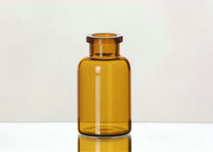 30ml, 50ml, 100ml Tawny Comestic Ampere Amber Glass Bottles With DIN 18mm Amber Drop