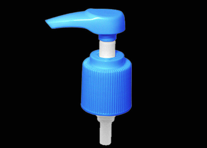 Blue 13mm - 28mm PP Plastic Fine Manual Aerosol Foaming Soap Pump / Cream Spray Pump