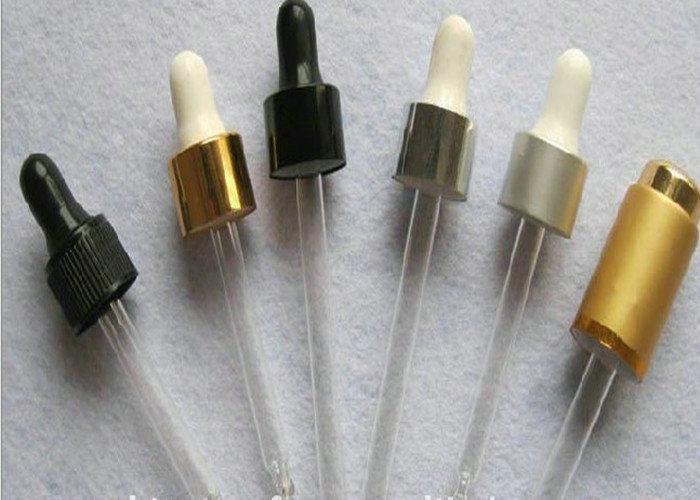 Custom 30ml, 50ml Glass Eye Dropper / Bottle Dropper for Chemical and Cosmetic AM-GED