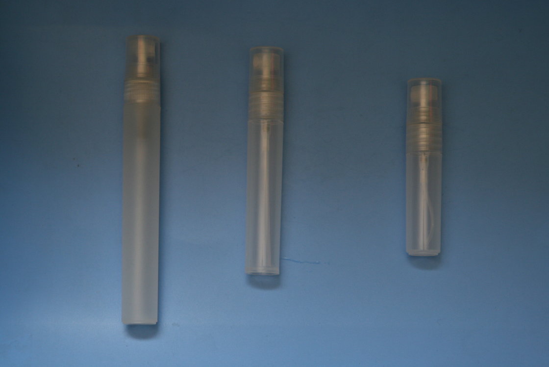 8ml Tranaparent / Solid Pink, Blue Hot Stamping Plastic Pen Sprayer / Atomizer AM-PA