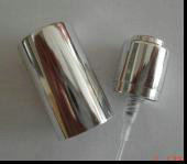 0.04ml Gold Plated Metal, White Plastic Perfume Bottle Spray Pump For Mouth Cavity Liquid