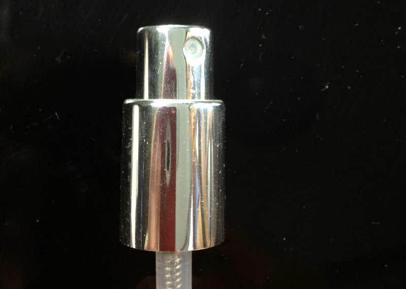 Al PP Crimp Finish Perfume Bottle Sprayer Pumps For Fragrance / Perfume Toilet Water