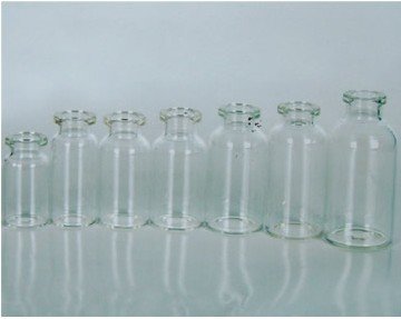Clear / Amber, Medical, Pharmaceutical Screw Glass Bottles With Screw Type Cap AM-MGB