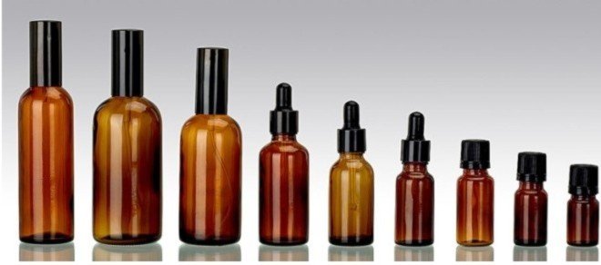 Amber, Medical, Pharmaceutical Screw Glass Bottles With Screw Type Cap AM-MGB