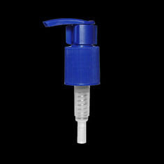 Blue PP Lotion Dispenser Pump , 1.0ml 24/415 ribbed for cleaning oil