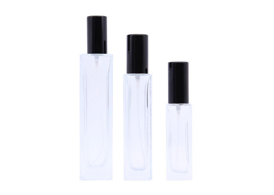 Custom Spray Glass Perfume Bottles With Aliuminium Pump Aprayer