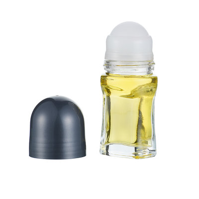 SGS Certification Glass Roll On Perfume Bottles Glass Roller Bottles