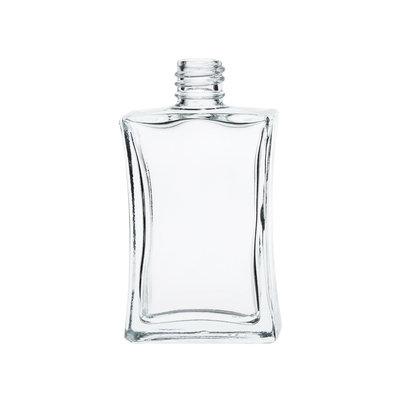 100ml Frosted Glass Perfume Bottles Flat Rectangle Popular Elegant Glass Perfume Bottle