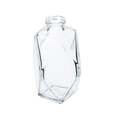 OEM Crimp Version Glass Perfume Bottles 100ml Perfume Glass Bottle