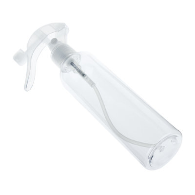 Clear Transparent Plastic Perfume Spray Bottles Screen Printing