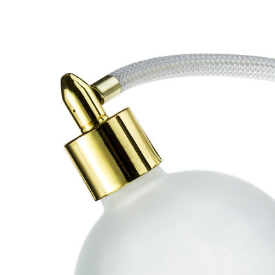 Round Colorless Bulb Perfume Bottle Glass Atomiser Bottles SGS Approve