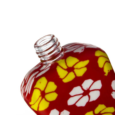 Refillable Mini Clay Perfume Bottles Fragrance Bottles With Bulb Spray Pump