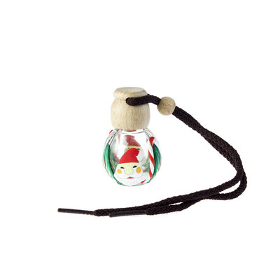 5ml mini handing car perfume bottle air freshener perfume bottle/ empty car perfume glass bottle