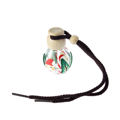 5ml mini handing car perfume bottle air freshener perfume bottle/ empty car perfume glass bottle