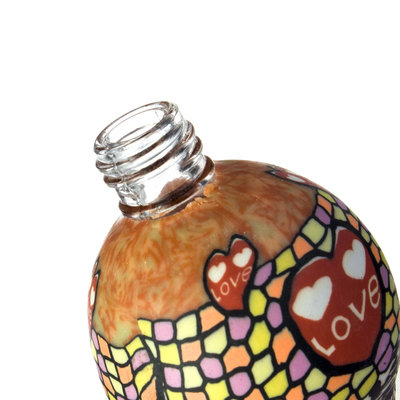 Fashional Santa Claus Clay Perfume Container 15Ml Handmade Eco Friendly