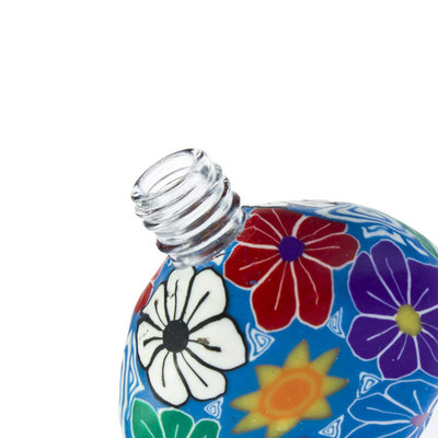 Wood Piston Lead Free Car Perfume Bottle Wooden Cap For Air Freshener