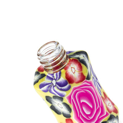 ISO9001 Polymer Clay Car Perfume Bottle Glass 5Ml To Air Freshener