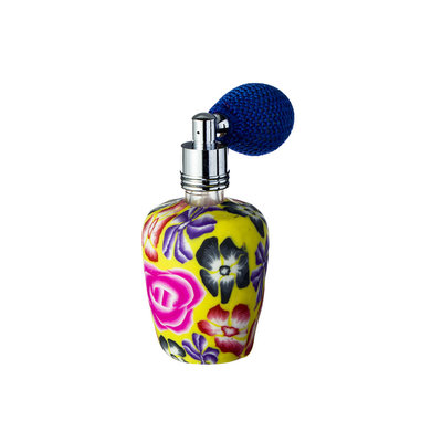 Screw Cap 15Ml Clay Perfume Bottles For Perfume Packaging Eco Friendly
